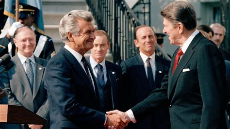 Hawke Era Diplomatic Records About Ronald Reagan And George Bush