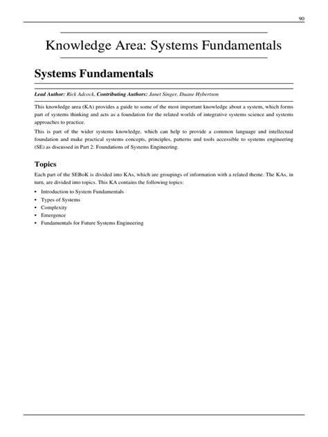 Intro Pdf System Systems Engineering