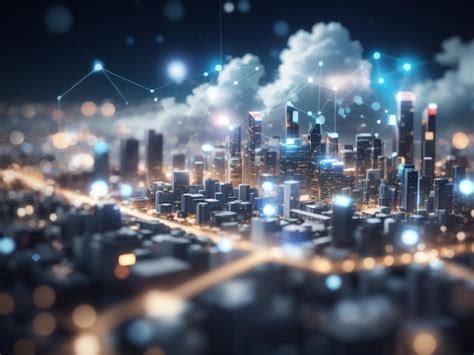 Premium AI Image Cloud And Edge Computing Bridging The Technological Frontier