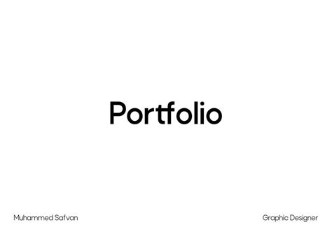 Muhammed Safvan On Linkedin Portfolio Graphic Designer