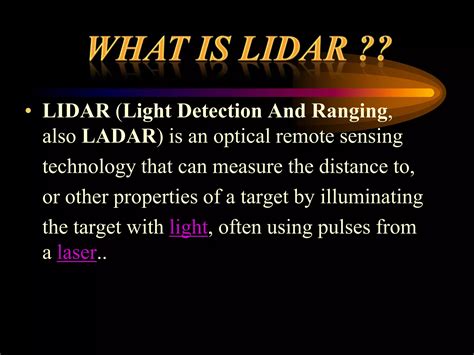 LIDAR PPTX