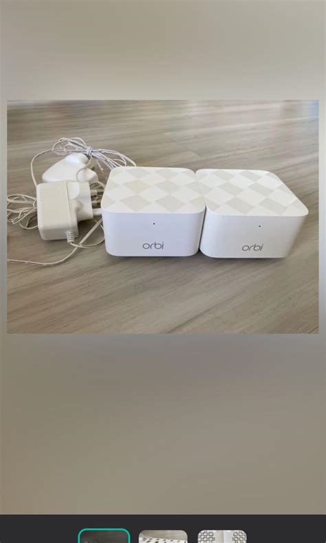 Powerful Orbi Mesh System Computers Tech Parts Accessories Networking On Carousell