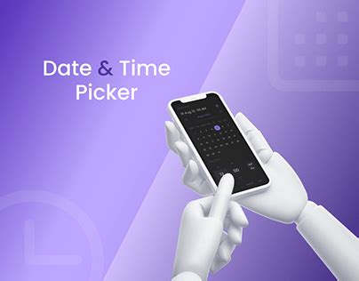 Time Picker Design Ui Projects Photos Videos Logos Illustrations And Branding Behance
