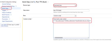 Integrating Teamcity With Team Foundation Server Part 2 The Road To Alm