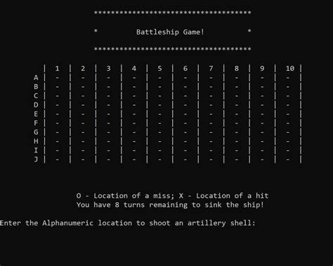 Github Nathan Mccrawbattleship Battleship Console Game Built In C