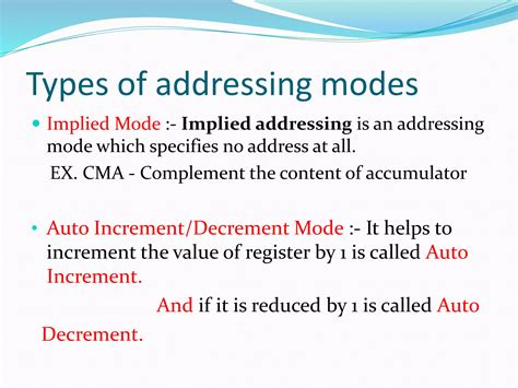 Addresing Modes Ppt Addresing Modes Ppt