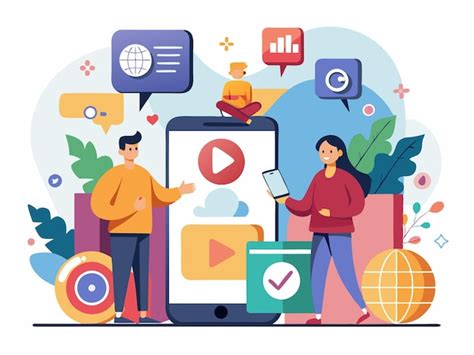 Digital Mobile Trends Analysis Smartphone Displaying Analytics Data
