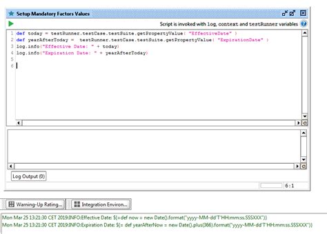 Soapui How To Set Dynamic Properties Whose Values Are Statements