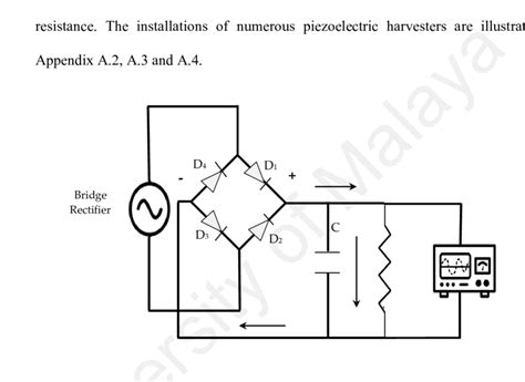 6 Schematic Diagram For The Full Wave Rectification Circuit And The