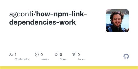 Github Agcontihow Npm Link Dependencies Work