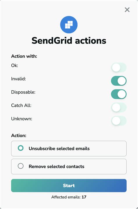 Import Emails From Sendgrid For Email Verification Millionverifier Help Pages