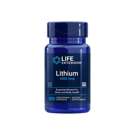 Life Extension Lithium Supplement Swaznza