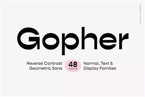 Gopher Font Dafont Finder