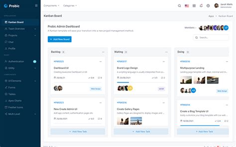Probic The Best Project Management Application Template 2023 Devstoc