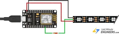 Control WS B Addressable LEDs With ESP And WLED