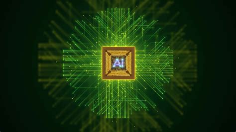 Ai Powered Arm Cpu Circuit Board Central Computer Processors Concept