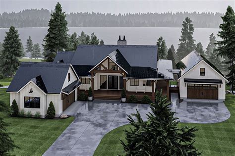 Modern Lake House Designs And Floor Plans For Waterfront Living