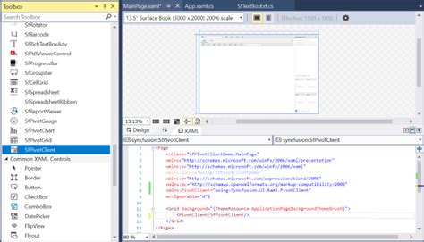 Getting Started With Uwp Pivot Client Control Syncfusion®