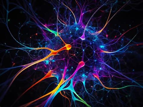 Premium Photo Brain Function Macro Neural Connections Brain Processes Mental Illnesses