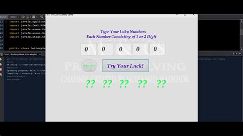 Java Complete Project Simple Lottery Game Part 4 Youtube