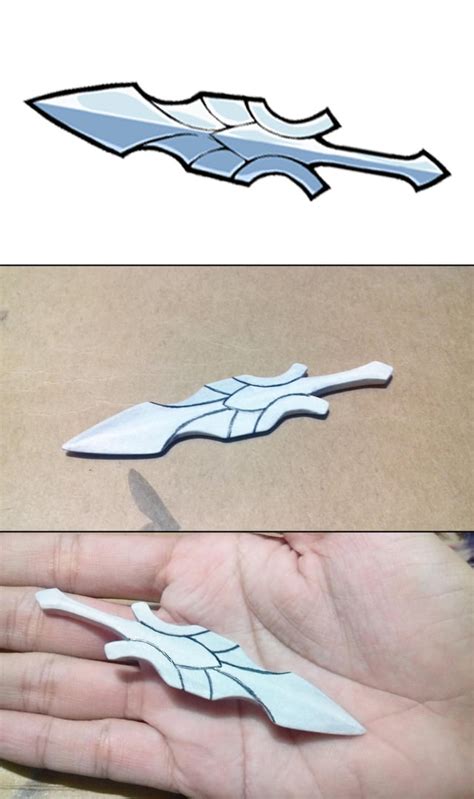 Skyforge Sword Paper Model R Brawlhalla