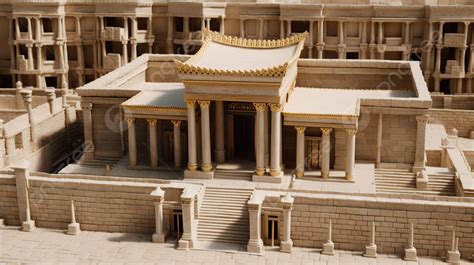 고대 이집트 사원의 모형 솔로몬 성전 사진 솔로몬 섬 배경 일러스트 및 사진 무료 다운로드 Pngtree