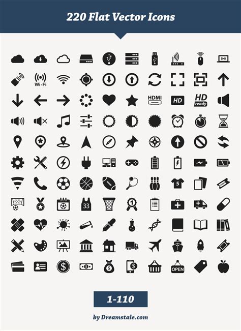 Vector Icons Freebie Behance