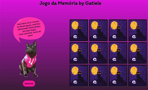 GitHub Front End Project Naty jogo da memoria Projeto de um jogo da memória para praticar