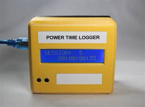 Power Time Logger Arduino Project Hub