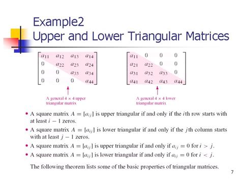 1 7 Diagonal Triangular And Symmetric Matrices 1