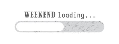 Premium Vector Weekend Loading Icon Vector Illustration For Websites And Applications