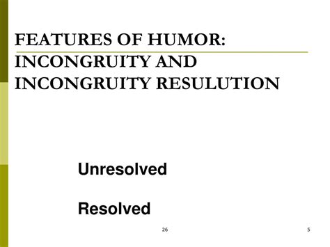 Ppt Humor Theories Features Vs Functions Vs Subjects Powerpoint