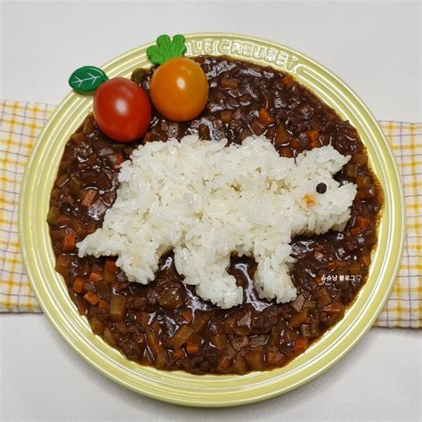 짜장분말로 어린이 소고기 짜장밥 만드는 법