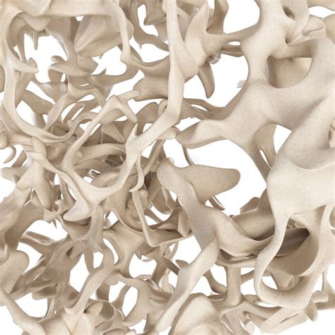 Osteoporosis Bone Structure Stock Illustration Illustration Of