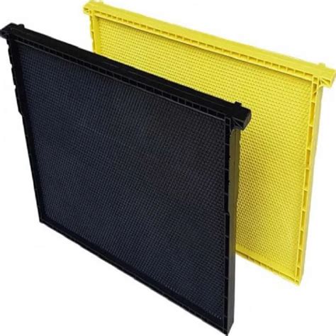 Seamless Plastic Bee Frames With Comb Foundation For Beehives Oem Available