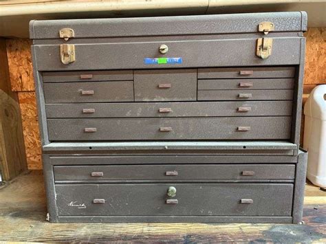 Kennedy Metal Machinist Toolbox With Multiple Drawers Metzger