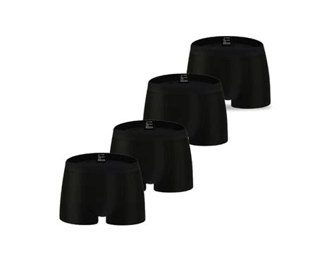 Чорні чоловічі труси 2023 в наборі 4 пари — цена 490 грн в каталоге Трусы Купить мужские вещи по