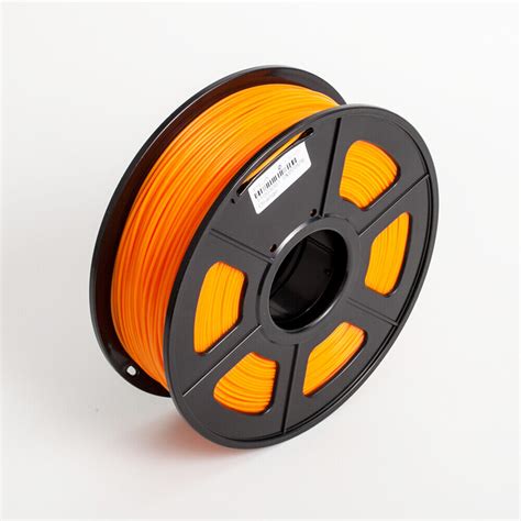 Pcl 3d Printing Filament 1kg Roll 175mm For 3d Printers Orange