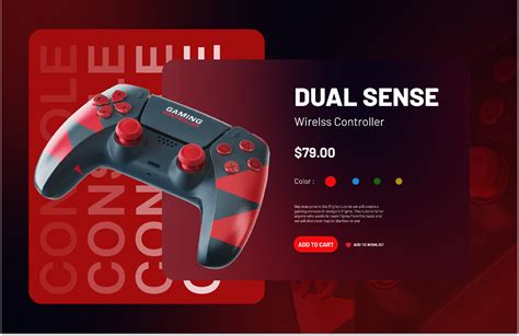 Gaming Console Figma