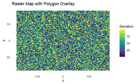 Combine A Polygon Map On Top Of A Raster Map In R Geeksforgeeks