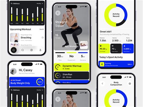 Fitz Fitness And Workout Mobile App By Rizki 🌱 On Dribbble