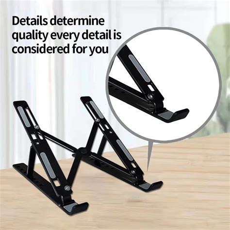 노트북 스탠드 접이식 리프팅 컴퓨터 데스크톱 스탠드 편리한 냉각베이스 브래킷 Aliexpress