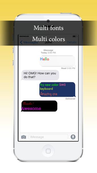 Color Sms Keyboard Swipekeys For Iphone 無料・ダウンロード