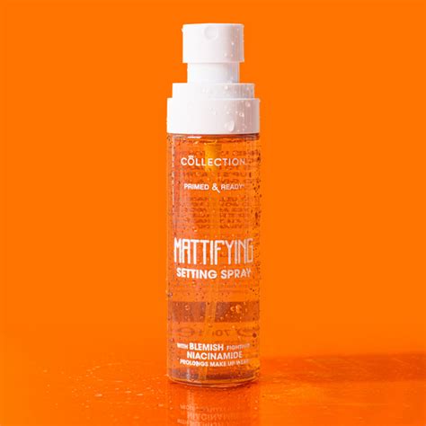 Primed And Ready Mattifying Setting Spray Collection Cosmetics