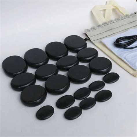 Best Best Selling 20pcs Set Hot Stone Massage Body Massage Stone Set