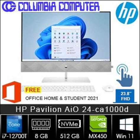 Jual Pc Aio Hp Pavilion Ca D I T Mx W Ohs Touch Di Seller Hp Corner