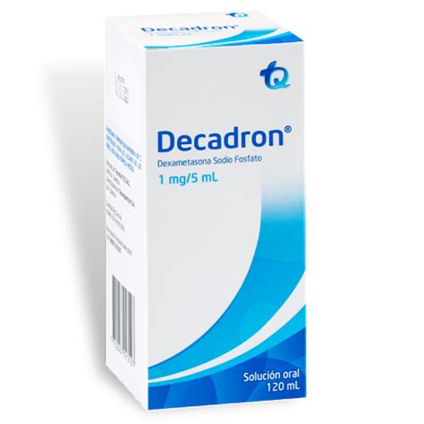 Decadron Dexametasona 1mg5ml Tecnoquimicas Frasco X 120 Ml