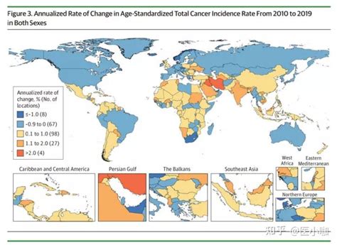 最新全球癌症地图2010 2019全球29个癌症组的发病率和死亡率数据 知乎