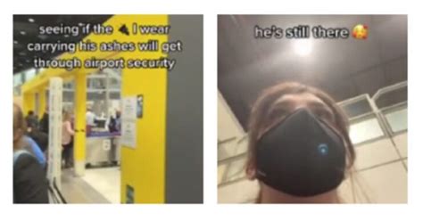 Fermata In Aeroporto Perché Indossava Un Sex Toy Con Le Ceneri Del Fidanzato Morto