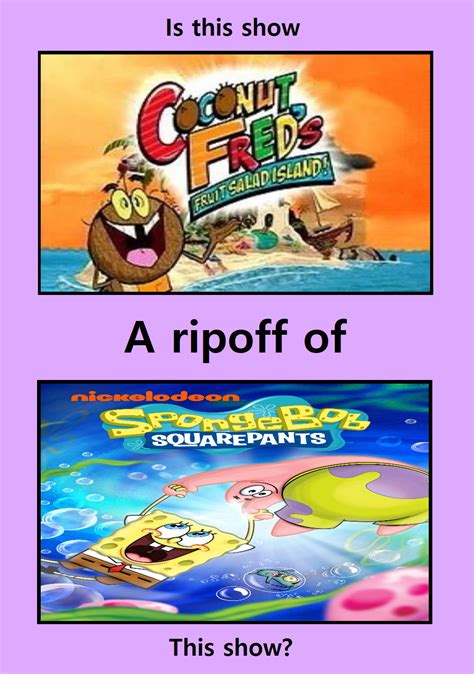 Is Coconut Fred A Ripoff Of Spongebob By Mnwachukwu16 On Deviantart
